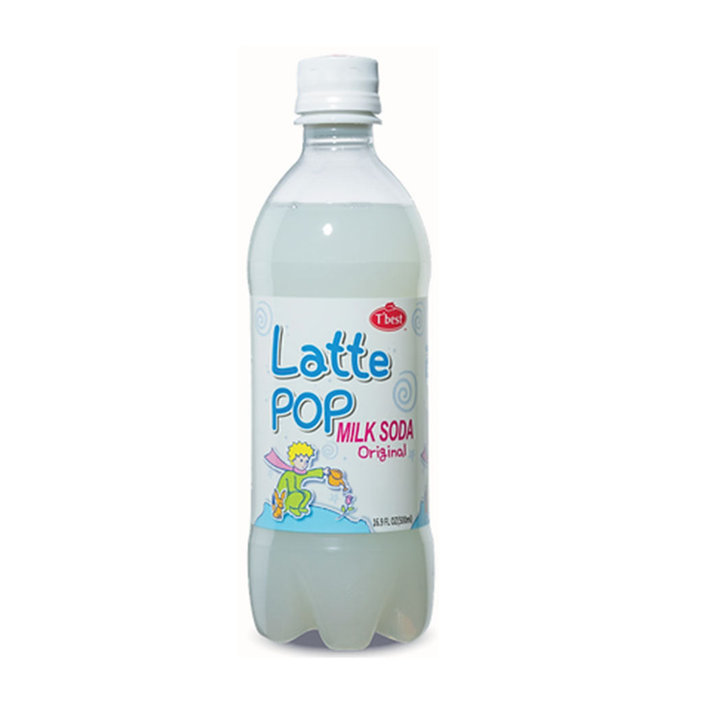 LT1001TB)LATTE POP MILK SODA ORIGINAL 20/500ML – Lemond Food